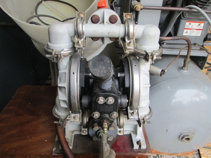 Marathon Model MP04P Air Powered Double Diaphragm 100 Psi Pump W/Valve ...