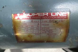 Mitsubishi Super Line Three Phase Induction Motor SF-JRF 4 Pole w ...