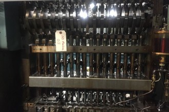 Waterbury Farrel 1016 ICOP Eyelet Transfer Press W/3" Stroke & Arc-Trol ...