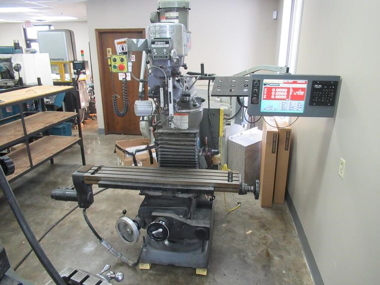 Bridgeport EZ-Trak 2-Axis CNC Vertical Knee Mill with EZ-Trak 2-Axis ...