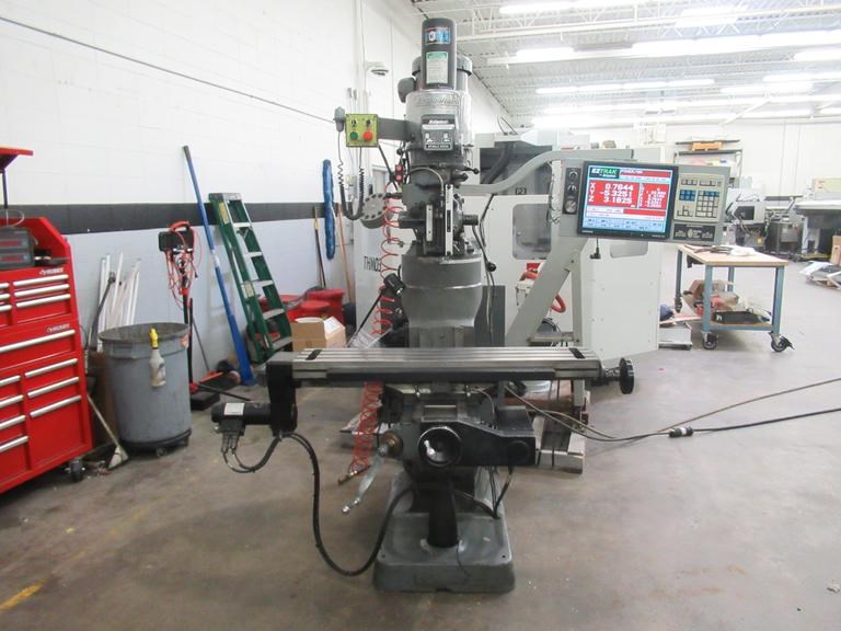 Bridgeport EZ Trak Series I 2-Axis CNC Vertical Milling Machine ...