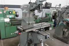 Bridgeport Series 1 2HP Vertical Mill, Variable Speed Spindle, Sony ...