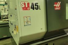 Haas ST-45L 2-Axis CNC Long Bed Turning Center with Tailstock, Steady Rest, and More! | pressXchange