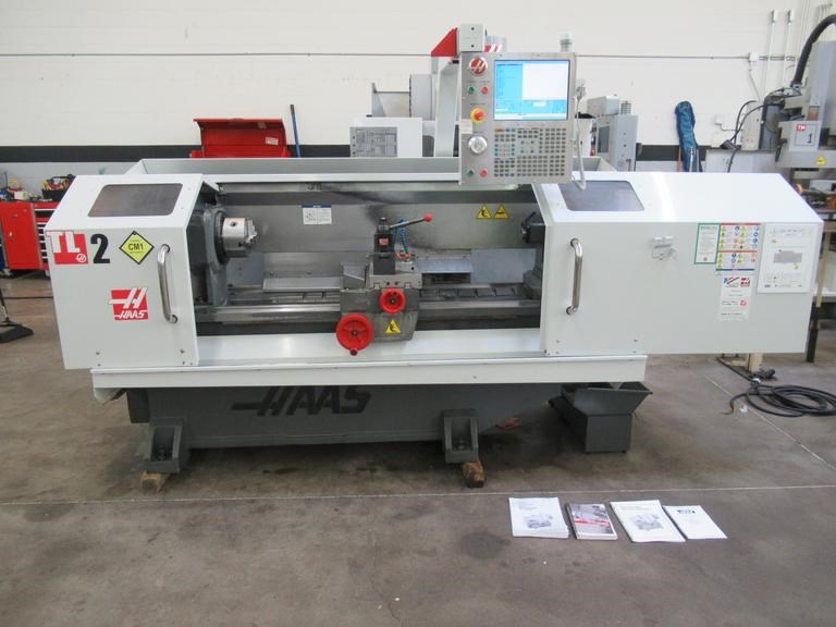 Haas TL-2 CNC Tool Room Lathe with 3500 RPM A2-6 Spindle, 8" 3-Jaw ...