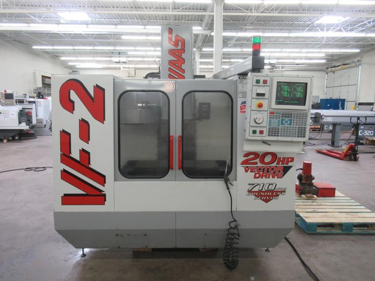 Haas VF-2 5-Axis CNC Vertical Machining Center with Haas T5C 2-Axis ...