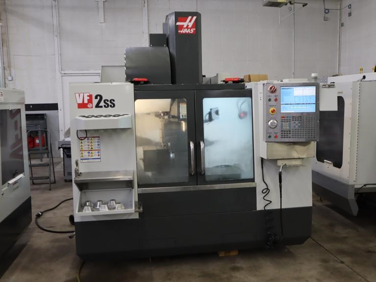Haas VF-2SS Vertical Machining Center, 4th Axis Brushless Drive with ...