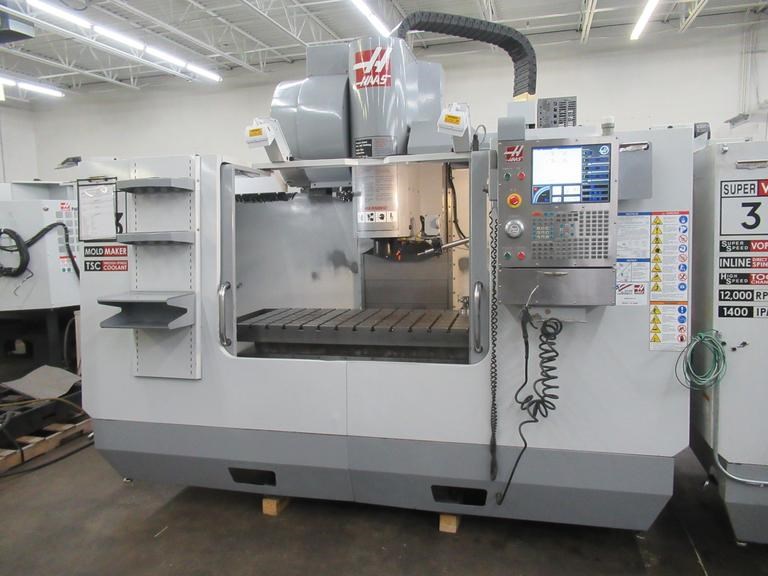 Haas VM-3 CNC Vertical Machining Center with Probing, 12,000 RPM ...