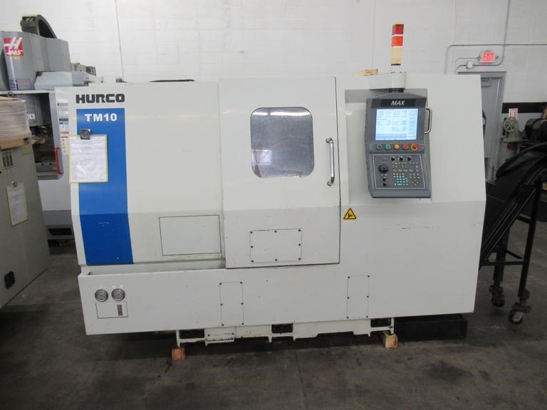 Hurco TM-10 CNC Lathe with WinMax Control, Tailstock & 10" Hydraulic ...