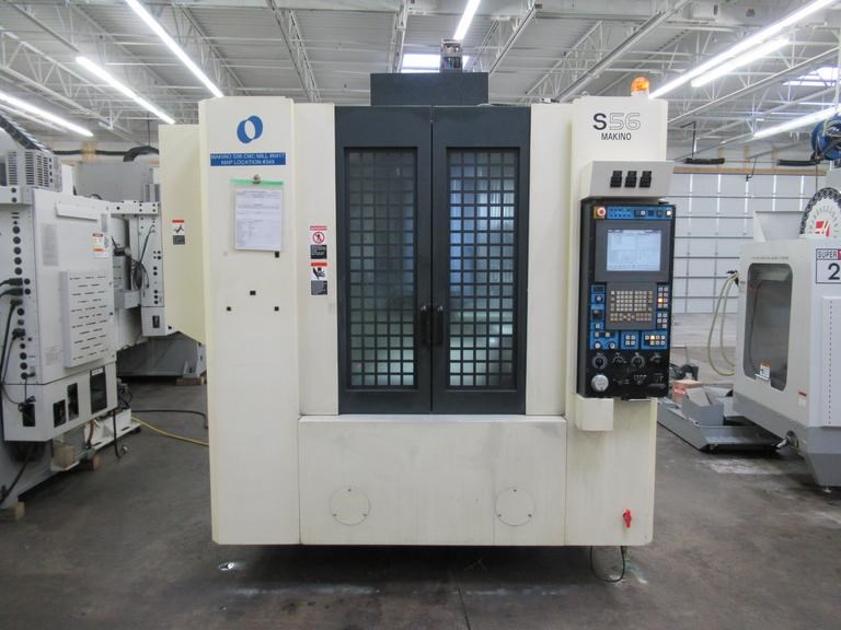 Makino S56 4-Axis CNC Vertical Machining Center Pro5 Control, 20,000 ...