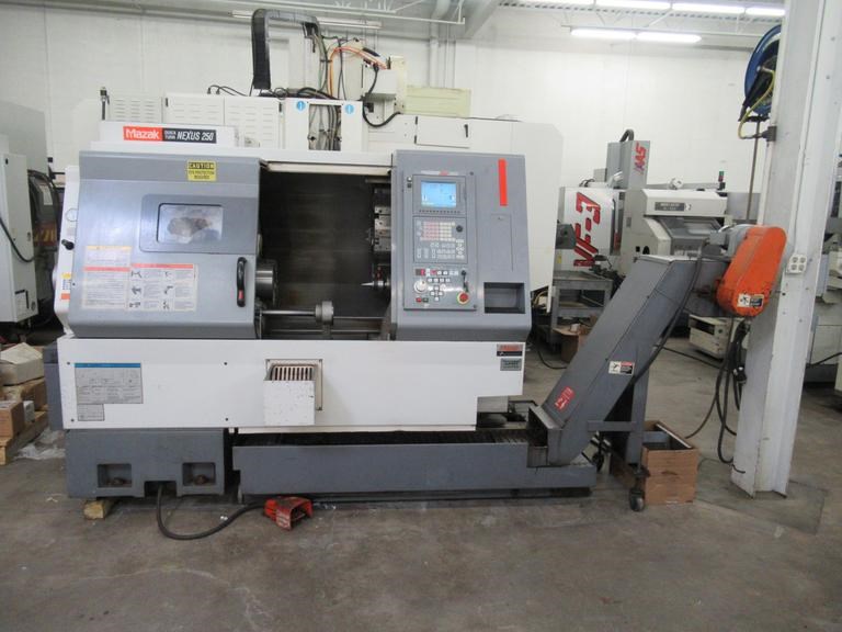 Mazak Quickturn Nexus 250 CNC Turning Center with Mazatrol Fusion 640T ...