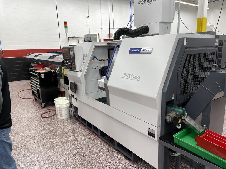 Miyano BNX-51MSY Multi-Axis Turning Center with Dual Spindles, Live ...