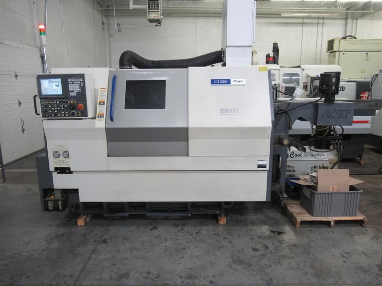 Miyano BNX-51MSY Multi-Axis Turning Center with Dual Spindles, Live ...