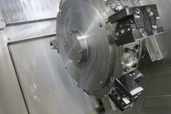 Muratec MT100T3 CNC Opposed Twin Spindle Turning Machine with 3-Turrets ...