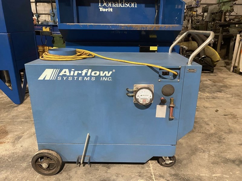 1200 CFM Airflow Systems Portable Dust Collector | 2008 Model DCH2 ...