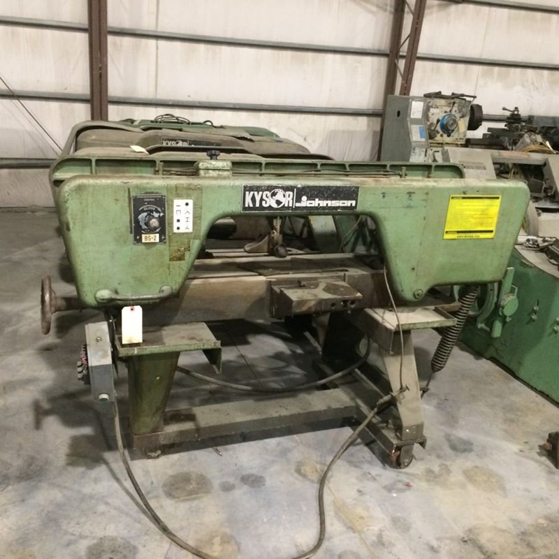 10″ x 18″ Kysor Johnson Horizontal Band Saw - 12735 | pressXchange