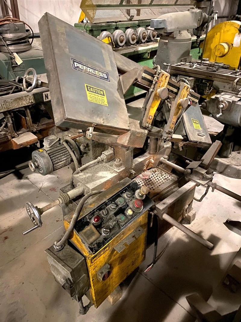 10″ x 10″ Peerless Horizontal Band Saw - 12963 | pressXchange