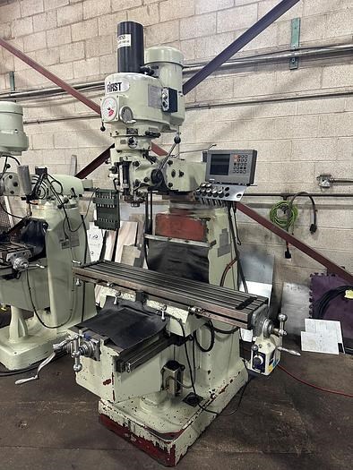 10 X 50, FIRST, MODEL LC-185VS, VERTICAL MILLING MACHINE | pressXchange