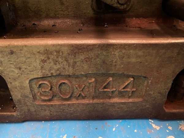 DSG Type 30 x 144” Gap Bed Centre Lathe | pressXchange