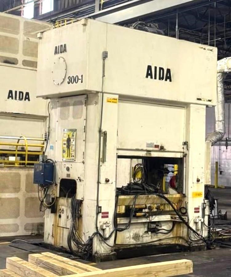 300 tons Press Sheet Stamping Mechanical Aida ULX3000 | pressXchange