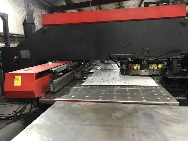 Amada 357 Vipros CNC Turret Punch with: Fanuc O4PC CNC Control, Table ...