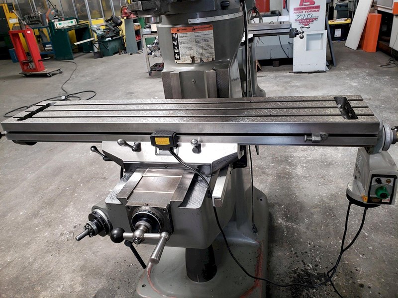 Bridgeport Series I Vertical Mill with: Acu-Rite 2-Axis DRO, Power Feed ...