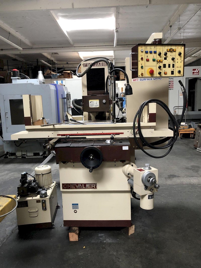 Chevalier FSG-3A818 3-Axis Automatic Hydraulic Surface Grinder 8"x18" Fine Line Magnetic Chuck ...