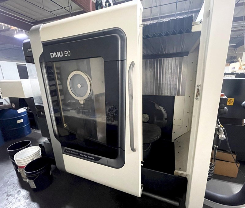DMG DMU50 5-Axis 2015 Machining Center, Swivel Rotary, CAT40, 18,000 ...