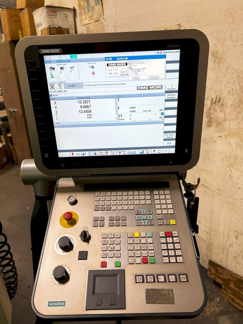 DMG DMU50 5-Axis 2015 Machining Center, Swivel Rotary, CAT40, 18,000 ...