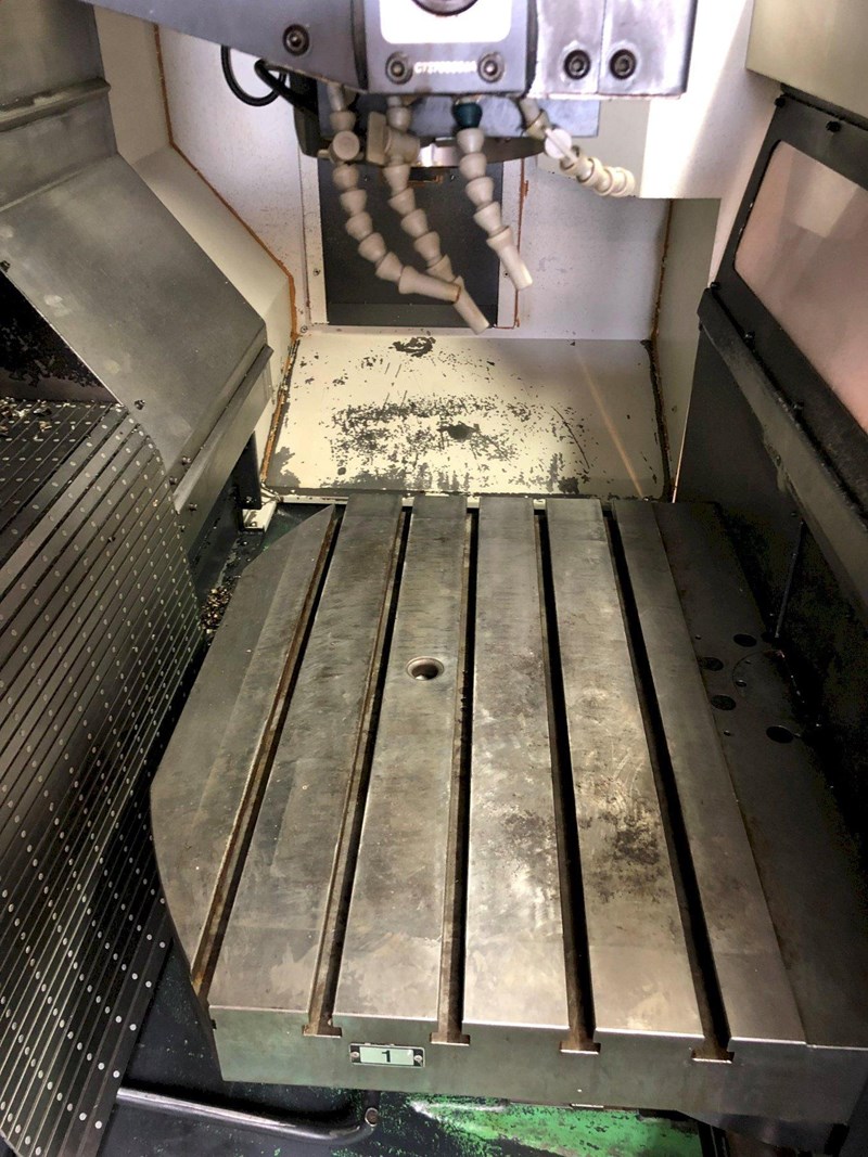 Doosan VC 510 VMC 2012 with: Pallet Changer, Fanuc i Series CNC Control ...