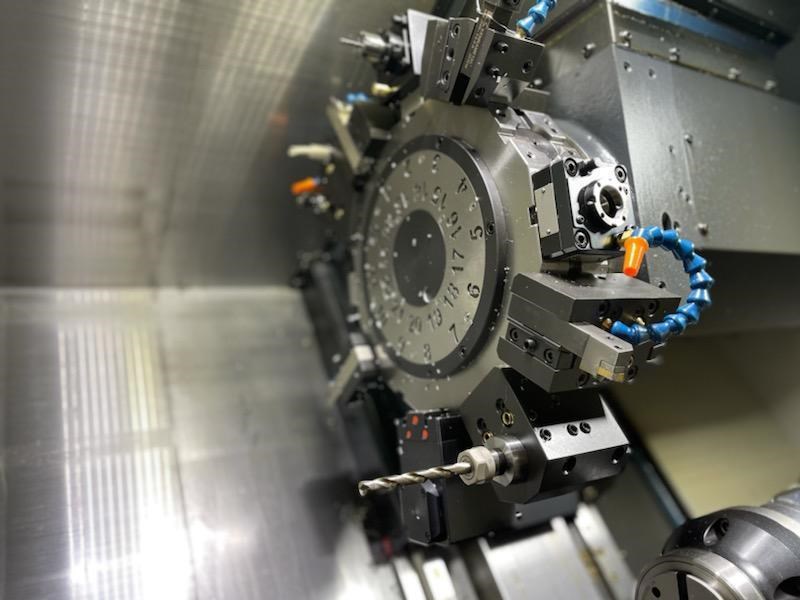 Doosan Lynx 2100LSYB Multi-Axis CNC Lathe 2020 with: Fanuc i Series CNC Control, Live Tooling ...