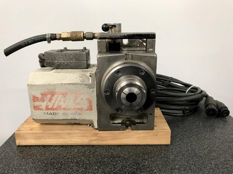Haas HA5C Programmable Rotary Table, Brushless Drive motor, Hand Lever ...