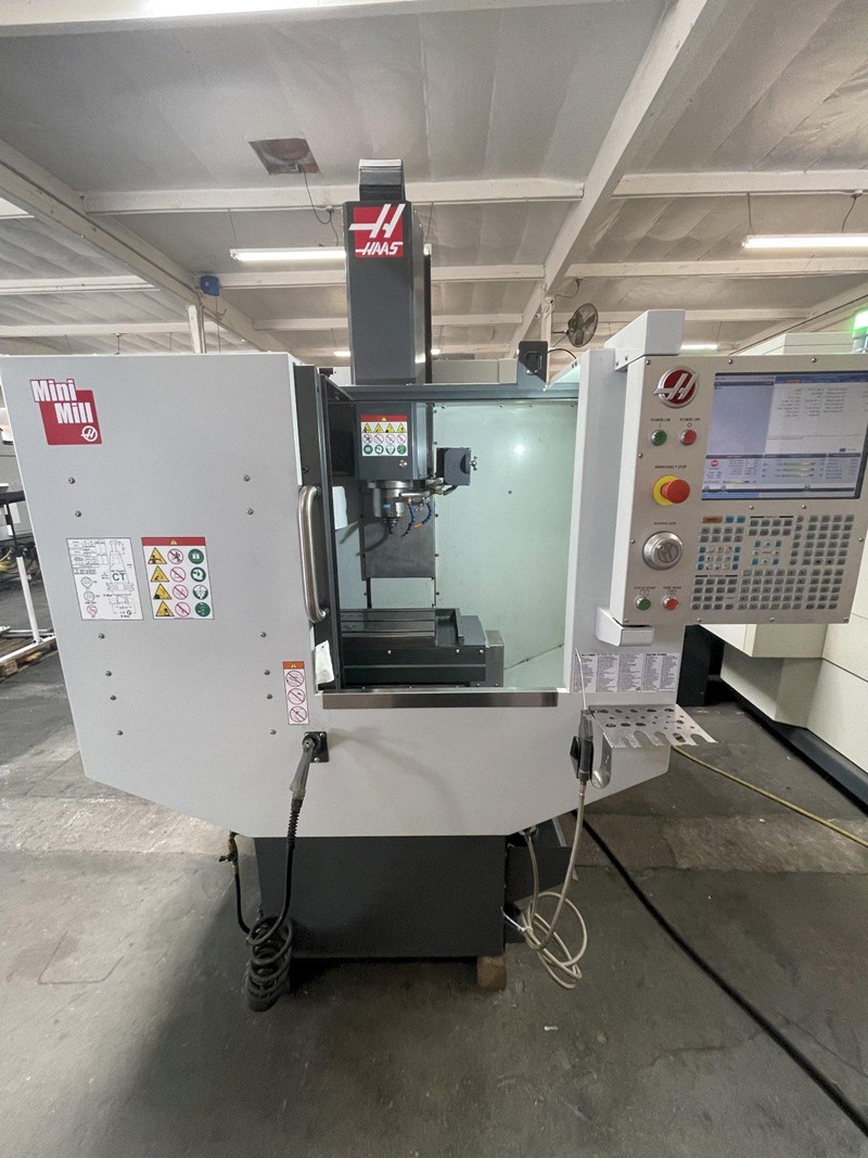 Haas Mini Mill CNC Vertical Machining Center 2018 P Cool TS Coolant ...