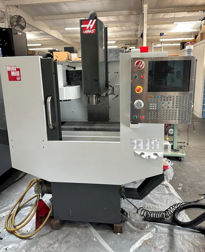 Haas Mini Mill CNC Machining Center 2014 P Coolant, 1MB Memory, Chip ...