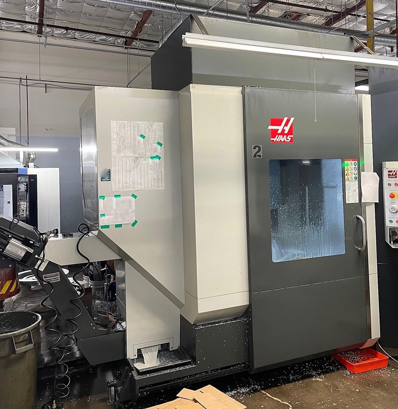 Haas UMC-750 5-Axis Trinity AX-55 Pallet APS 2019 with: Fanuc Robot ...