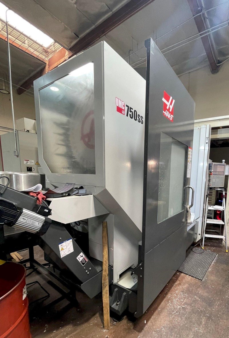 Haas UMC-750SS Super-Speed 5-Axis Vertical Machining Center 32 GB ...