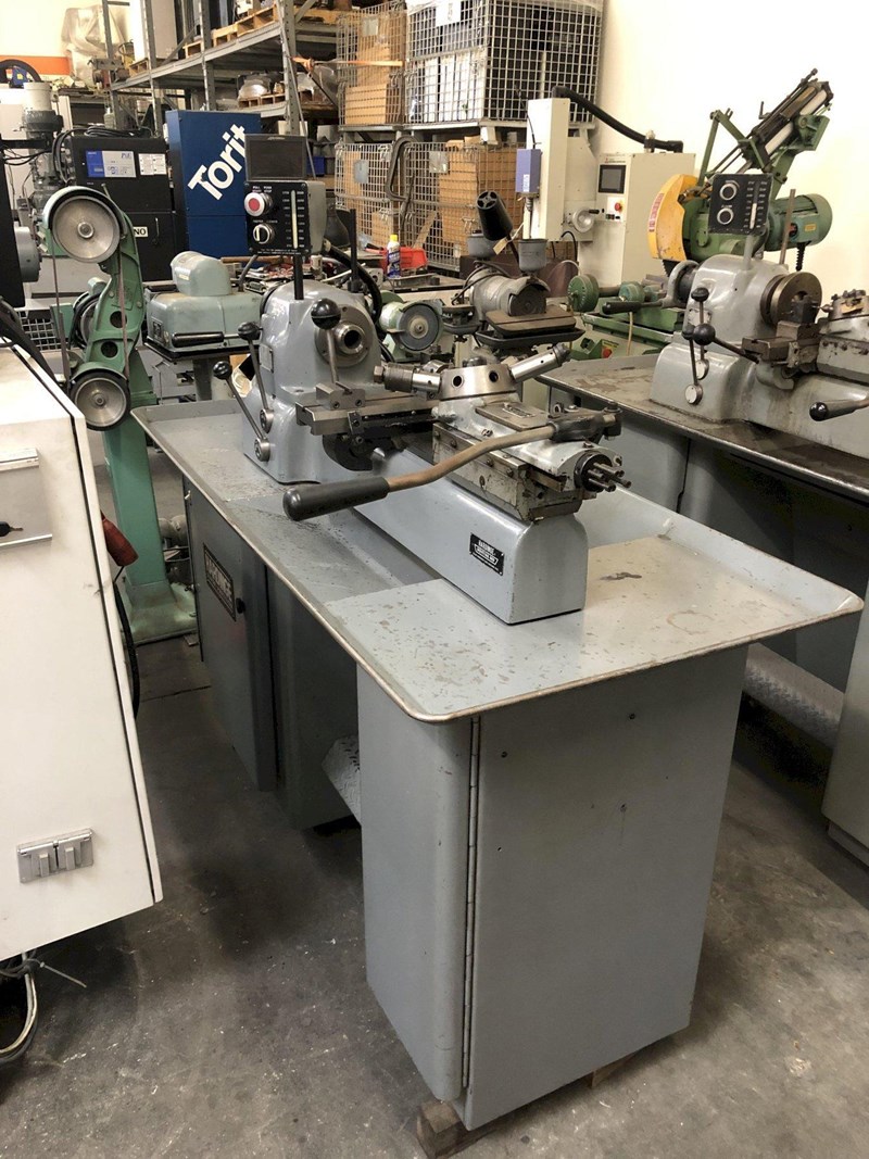 Hardinge DV 59/DSM 59 Lathe with Turret and Cut-off | pressXchange