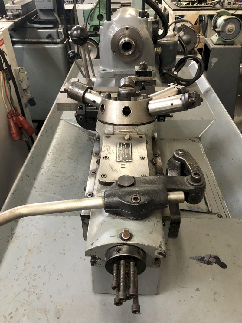 Hardinge DV 59/DSM 59 Lathe with Turret and Cut-off | pressXchange