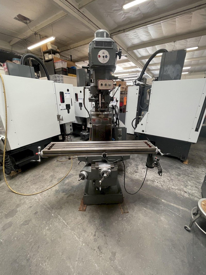 Lagun FTV-2 Vertical Knee Mill 10" x 50" Table, Vari Speed, Servo Power ...