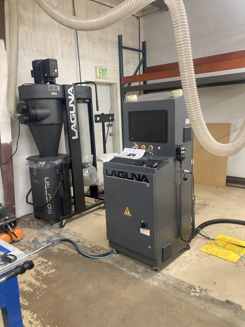 Laguna Smartshop Maker SS-M2 4'x8' CNC Router 24,000 RPM, 8 Position ...