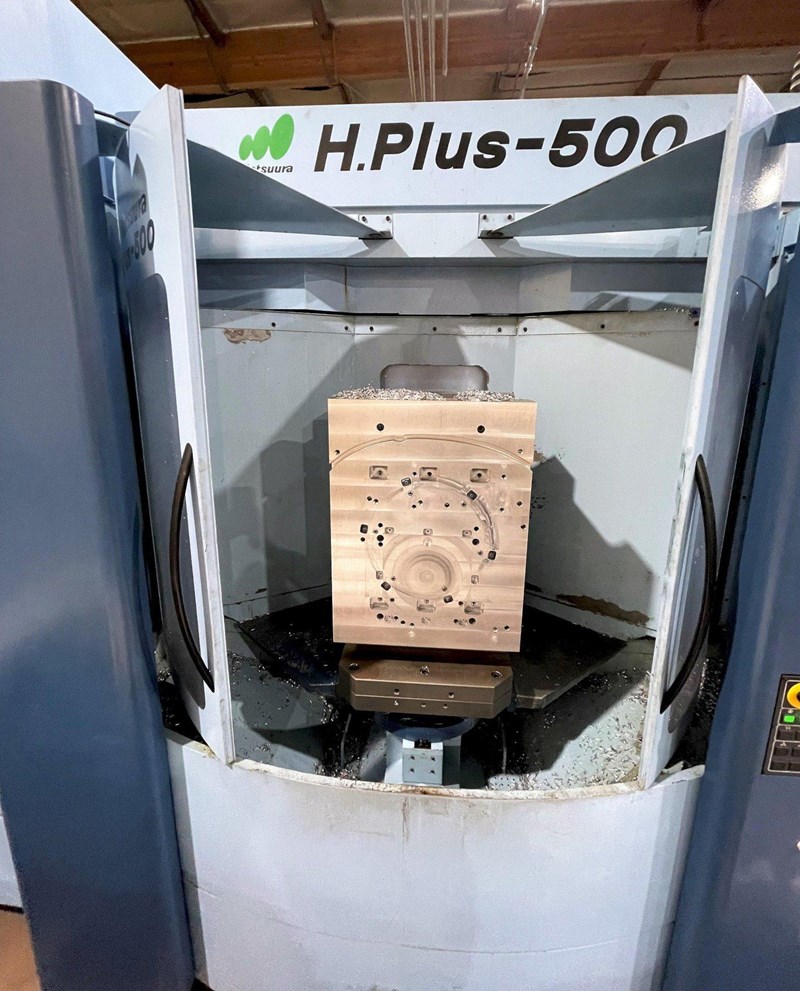 Matsuura HPlus-500 PC2 Horizontal Machining Center 2016 Fanuc 31i ...