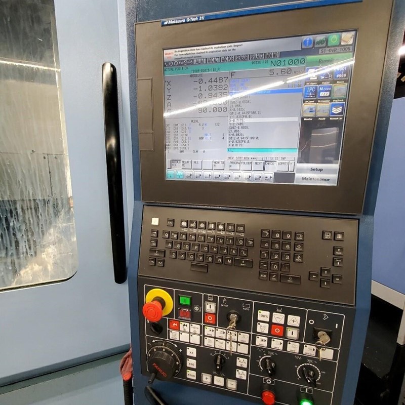Matsuura MX-330 5-Axis VMC 2016, with: Fanuc 31i CNC Control, 60 Tool ...