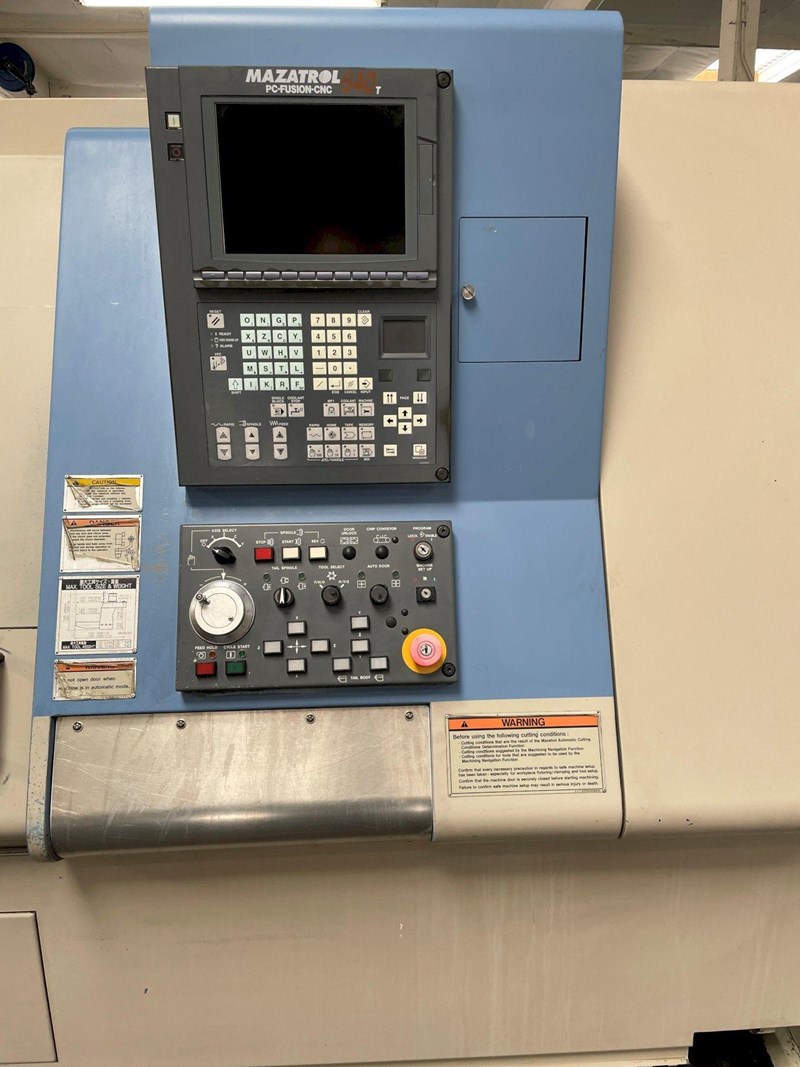 Mazak SQT200MY Multi-Axis CNC Lathe 1999 With: Mazatrol T Plus Control ...