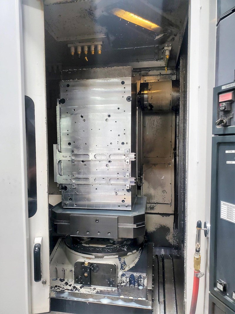 Mori Seiki SH-630 HMC 1998 With: Mori Seiki MSC-502 CNC Control, 120 ...