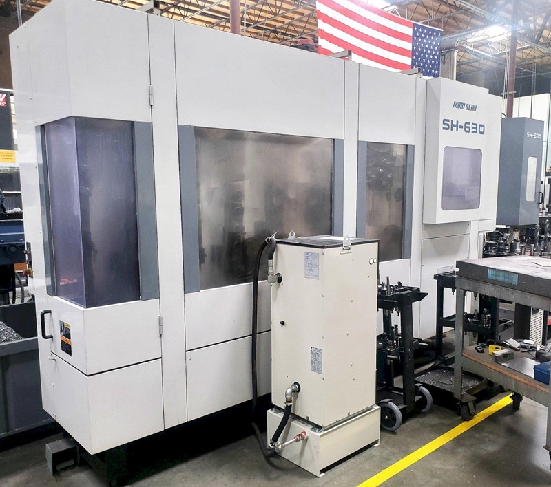 Mori Seiki SH-630 HMC 1998 With: Mori Seiki MSC-502 CNC Control, 120 ...