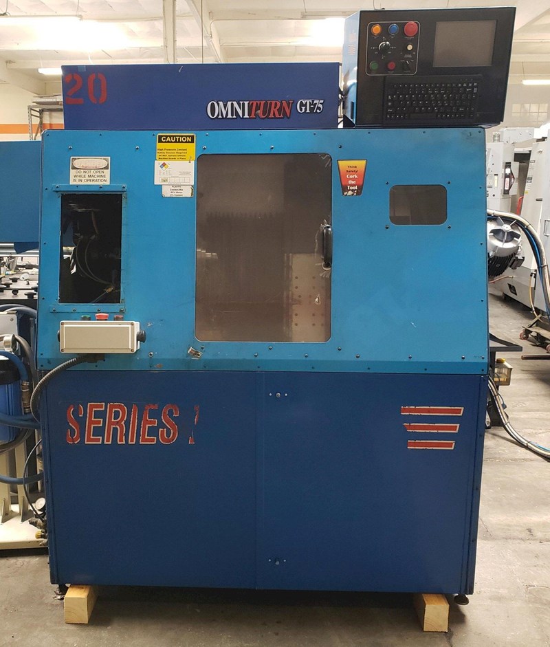 Omni Turn GT-75 Gang Tool Lathe with: Omni Turn OT-CNC Control ...