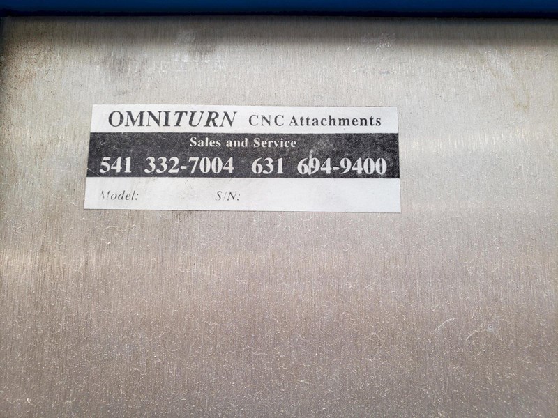 Omni Turn GT-75 Gang Tool Lathe with: Omni Turn OT-CNC Control ...