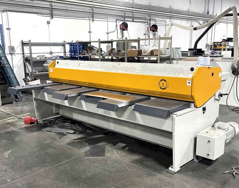 RAS PrimeCut 53.30 Shear 2021 ⅛” X 10’ with RAS Touch - Cut Control ...