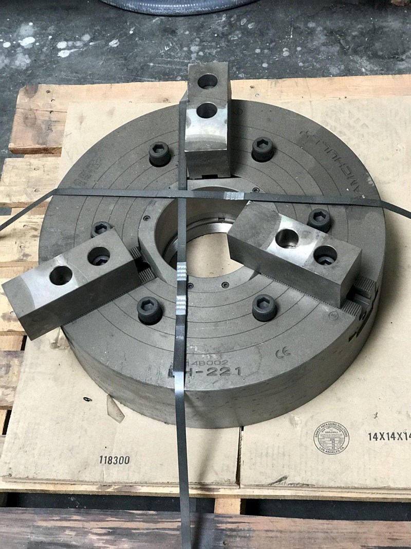 Samchully 21" Hydraulic Chuck w/ A2-15 Spindle MH-221 | pressXchange