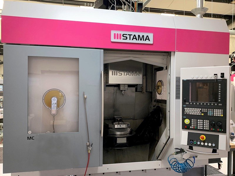 Stama MC 533 5-Axis HS VMC 2014, with: Siemens 840D Control, 19" Rotary ...