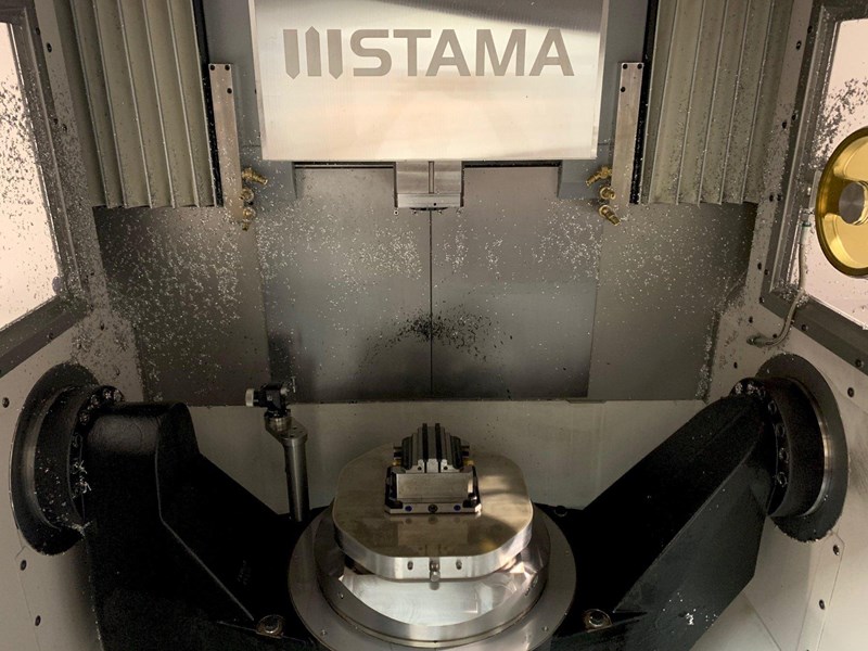 Stama MC 533 5-Axis HS VMC 2014, with: Siemens 840D Control, 19" Rotary ...